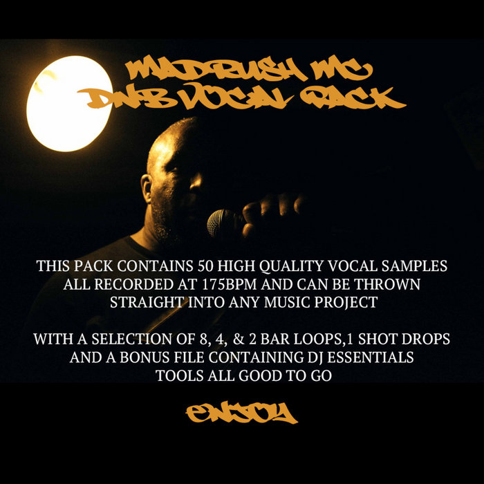 Madrush Mc DnB Vocal Pack | Madrush MC