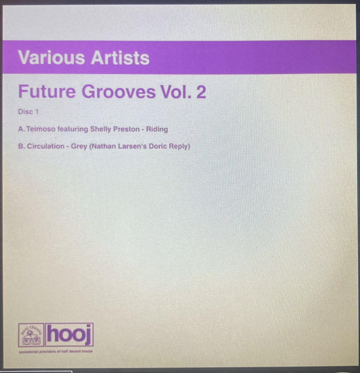 Future Grooves Vol. 2 | Various Artists | Hooj Choons