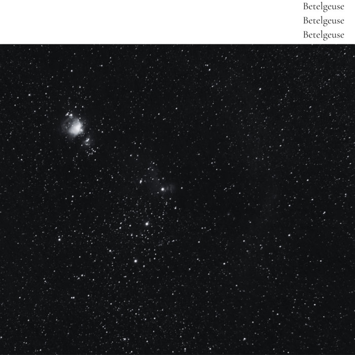 Betelgeuse Betelgeuse Betelgeuse | existential circuits