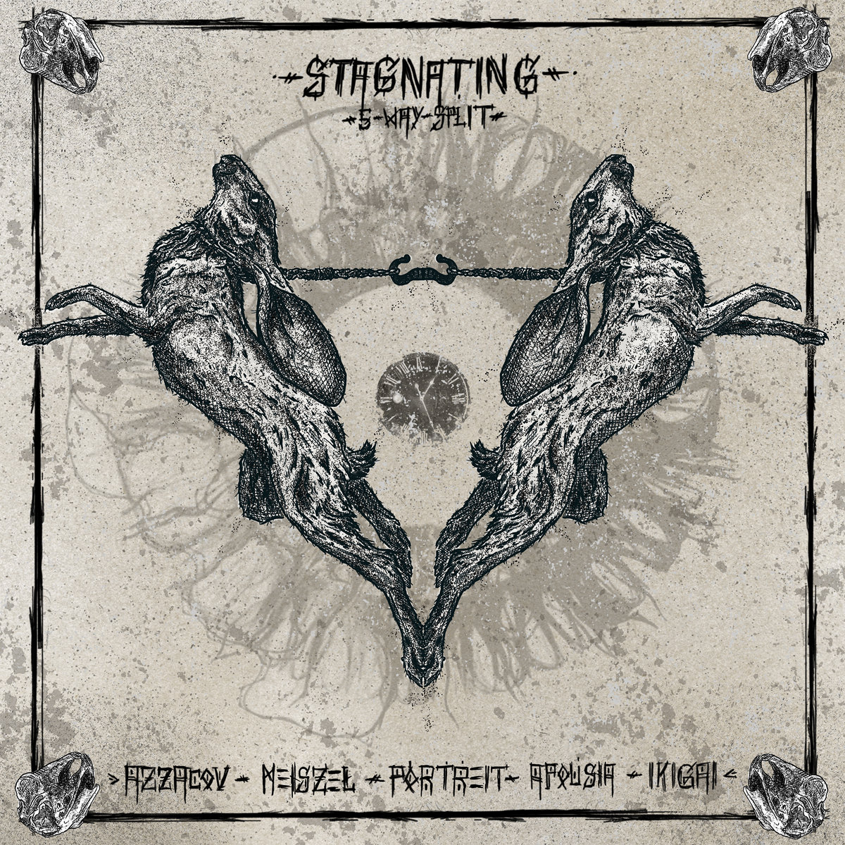 FO-151 STAGNATING 5-WAY SPLIT | V/A | Friendly Otter