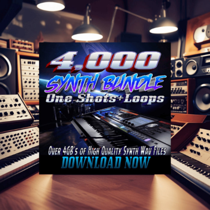 4,000 SYNTH One Shots+Loops Bundle (Over 4GB's of Synths/Large download ...