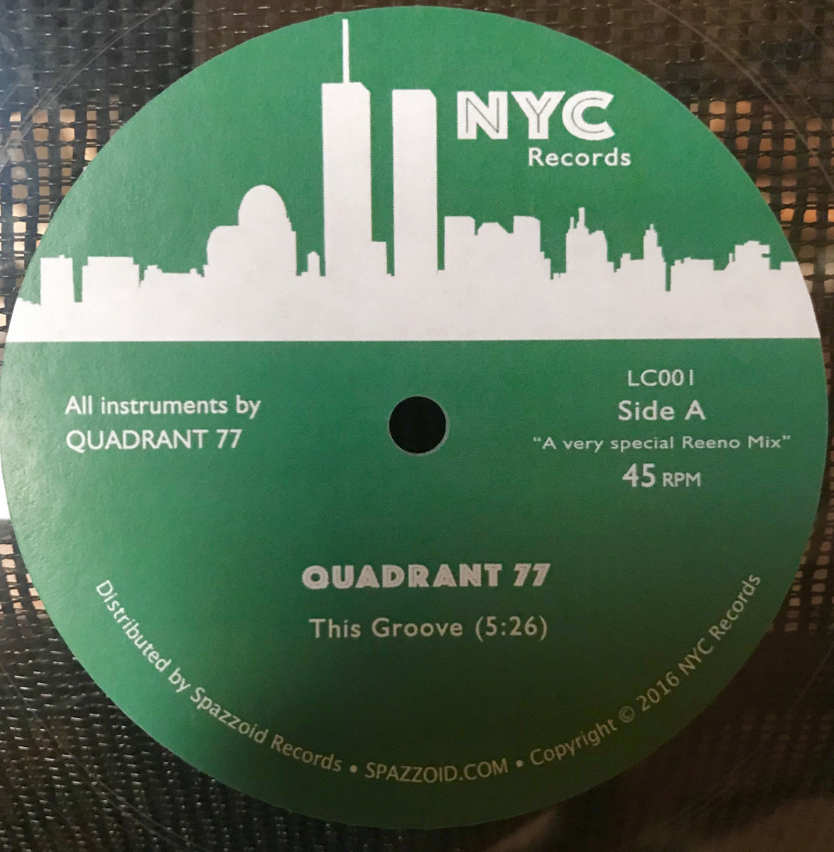 "This Groove" | QUADRANT 77 | NYC RECORDS (The Home of Space Disco)