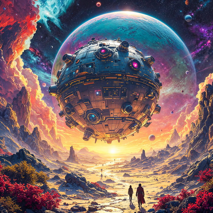 Exoplanets | sandrom | Neon Genesis Records, Horror Disco, sandrom