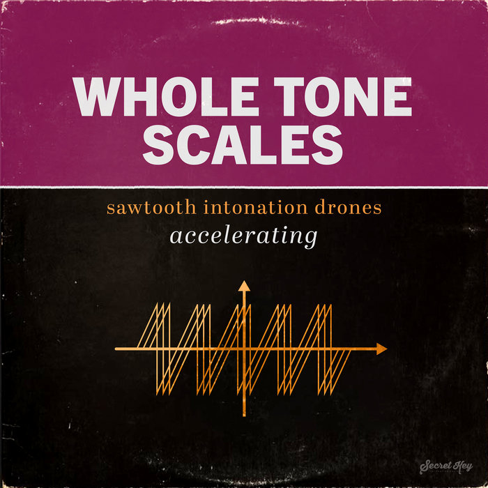 C# D♭ Whole Tone Scale Accelerating 2 Octave Sawtooth Drone | Secret ...