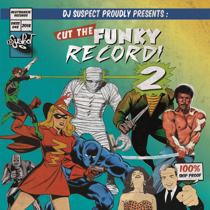 CUT THE FUNKY RECORD VOL 2 | Dj SUSPECT | BEATSQUEEZE RECORDS