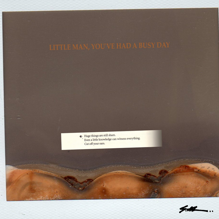 Little Man, You've Had a Busy Day | s.al