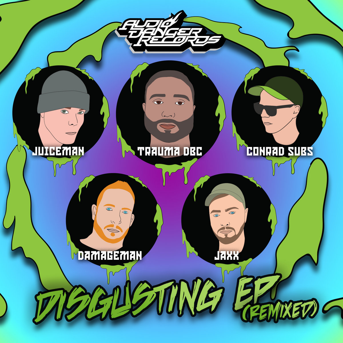 DISGUSTING EP (REMIXED) | TRAUMA DBC | AUDIO DANGER RECORDS