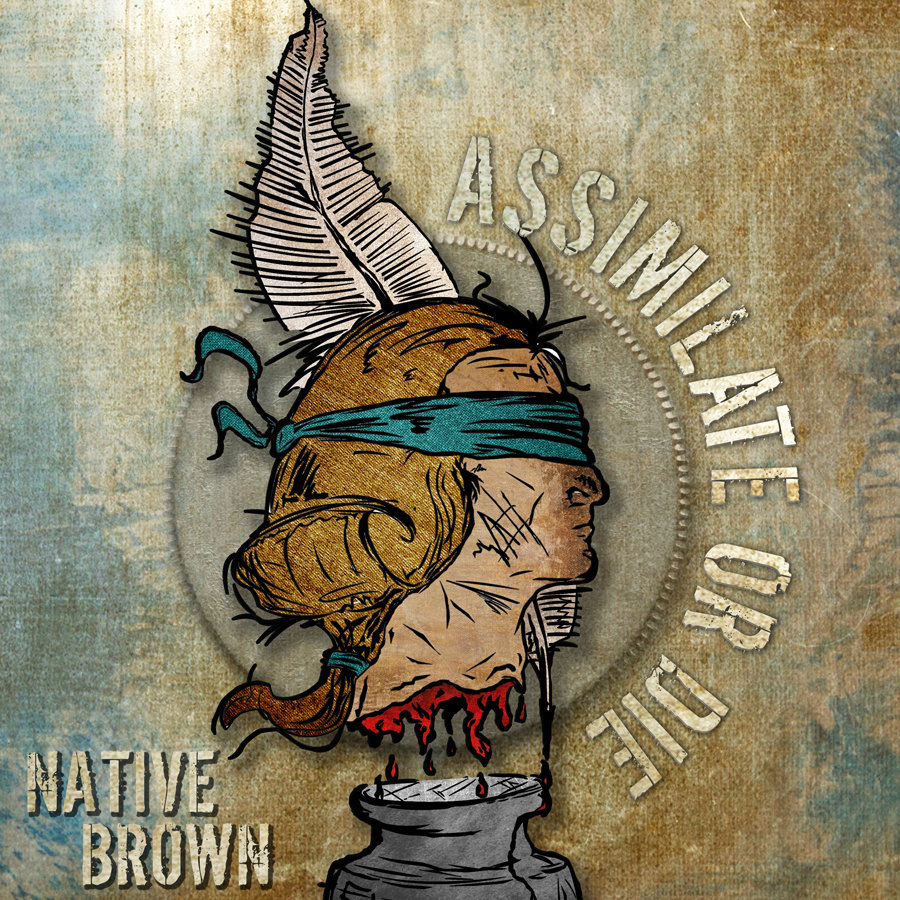 Native Album Cover Brown