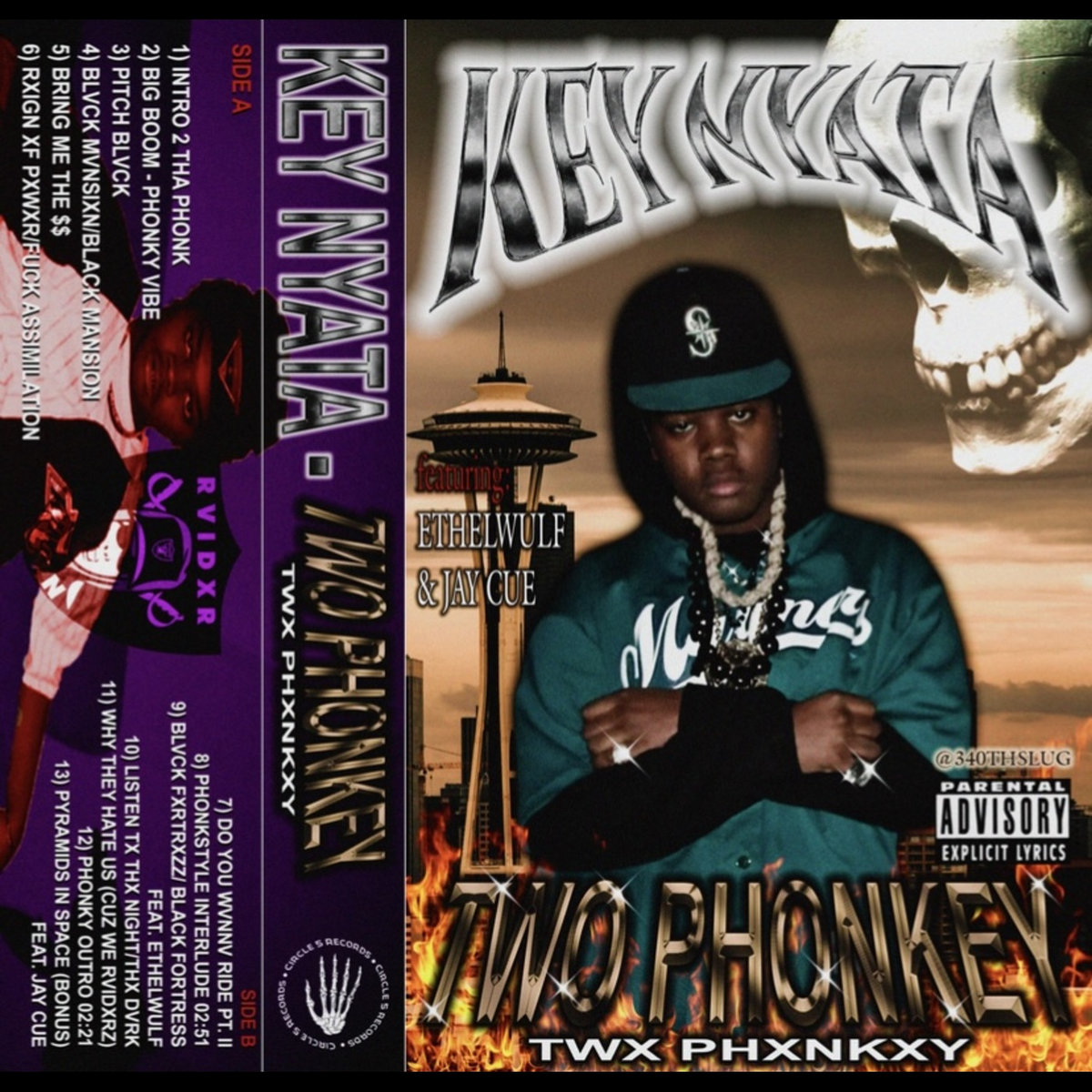 KEY NYATA - TWO PHONKEY (2012) | KEY NYATA | Circle 5 Records