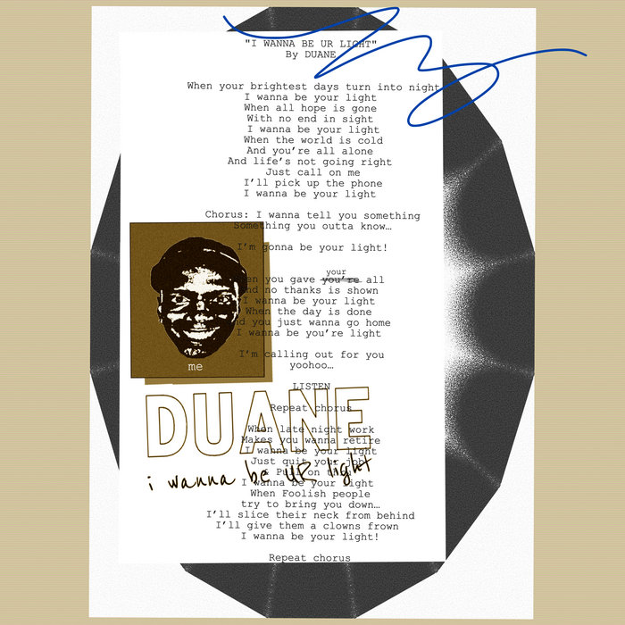 i wanna be UR light [SINGLE] | DUANE