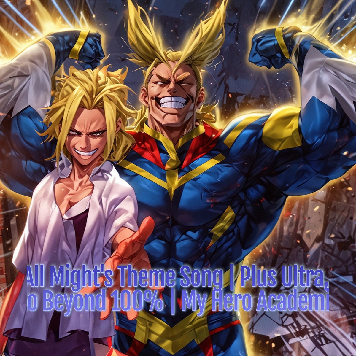 All Might's Theme Song | Plus Ultra, Go Beyond 100% | My Hero Academia ...
