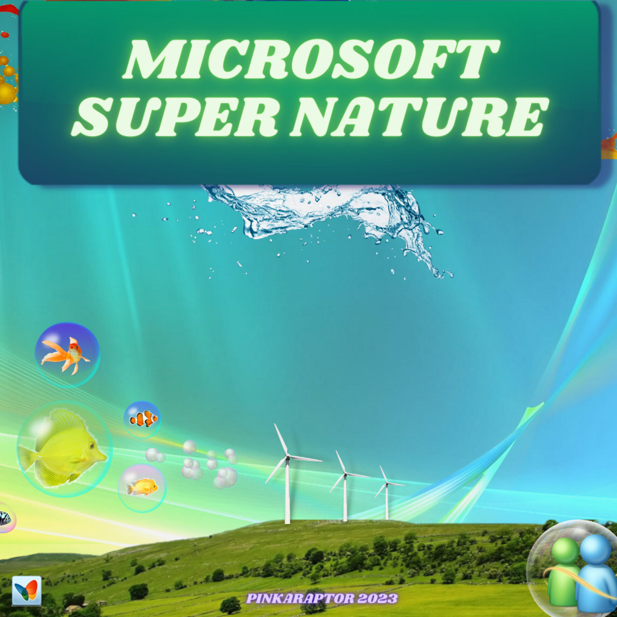 Microsoft Super Nature | Pinkaraptor