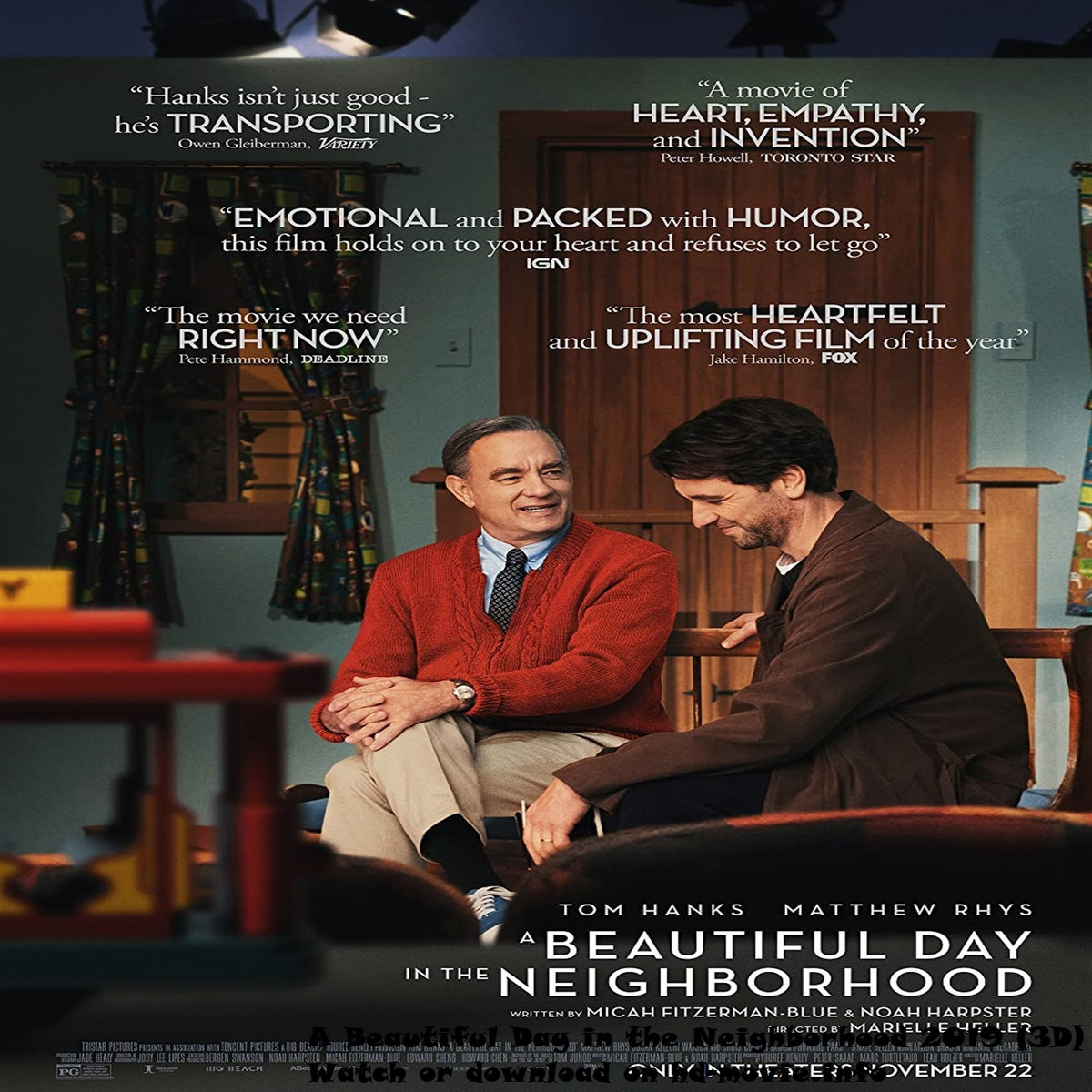 A Beautiful Day in the Neighborhood 2019 (3D) | forsrejouse1985