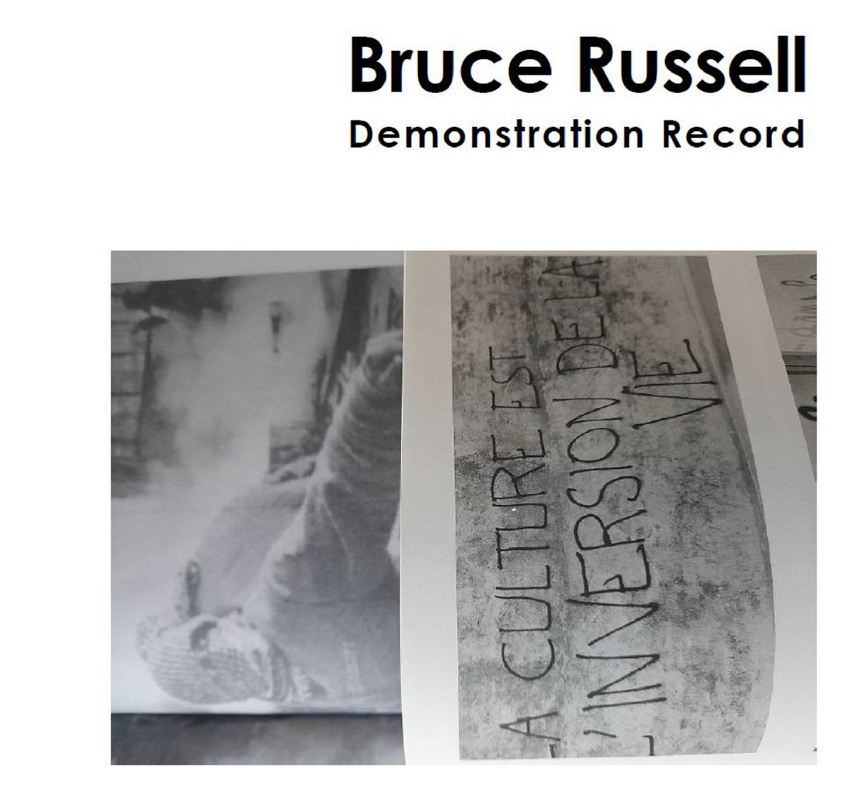 Demonstration Record | Bruce Russell | Carbon Records