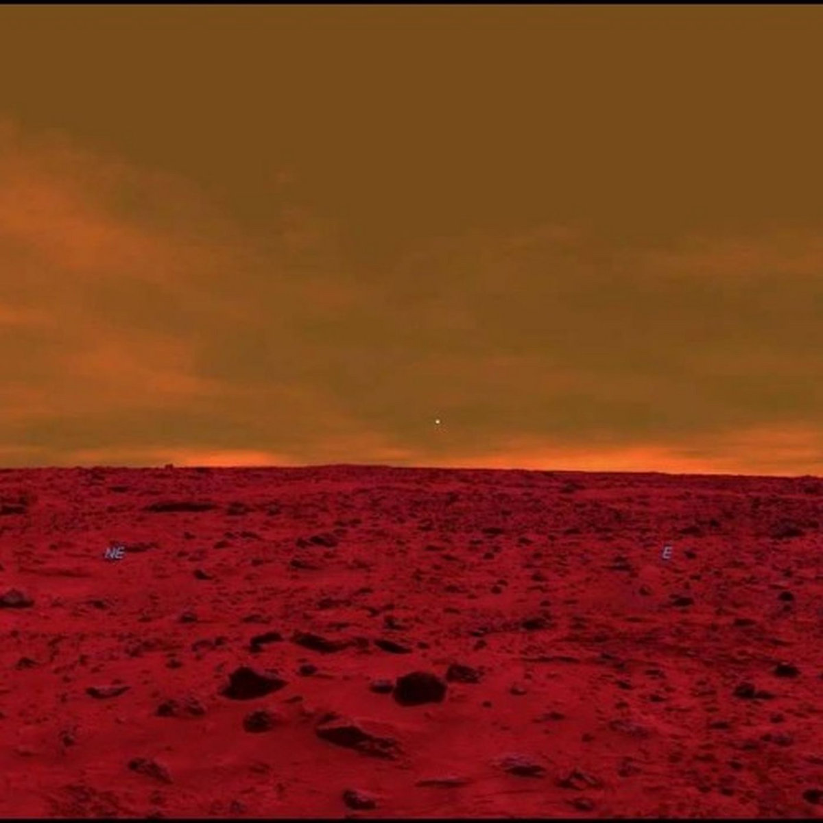 Sunrise Hd Mars Surface