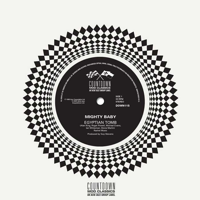 'Egyptian Tomb' / 'House Without Windows' | Mighty Baby | Countdown Records