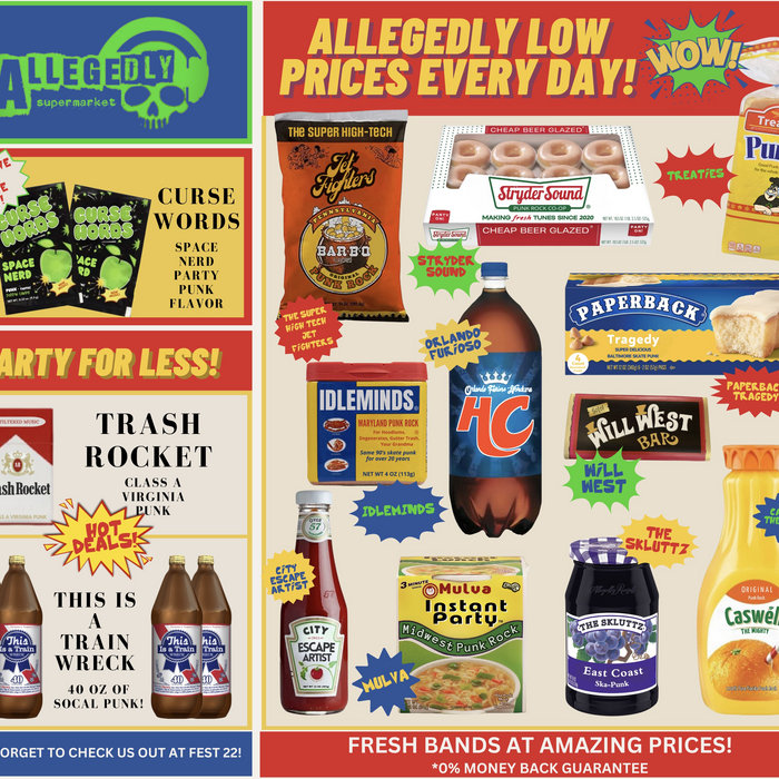 Allegedly Records Showcase Compilation - 2024 | Various | Curse Words