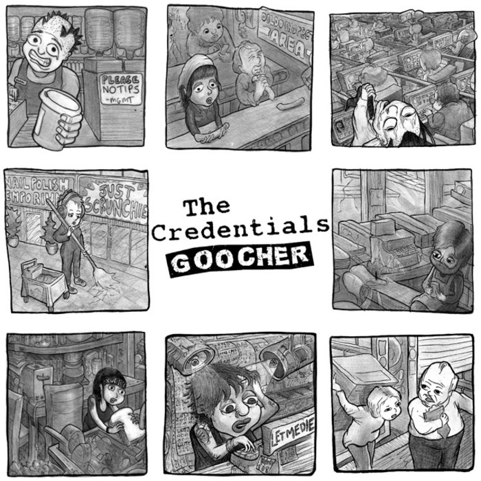 Goocher | The Credentials | It's Alive Records