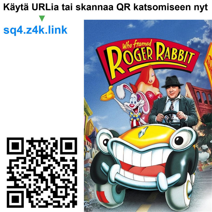 Kuka viritti ansan, Roger Rabbit? | Missä voi katsoa verkossa