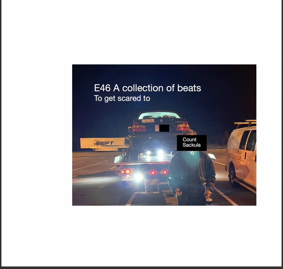 E46 A collection of beats To get scared to | The Bodwell Connect ...