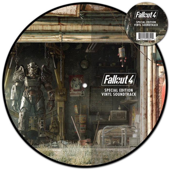 Fallout 4: Special Edition Vinyl Soundtrack Picture Disc LP [SL9-2032 ...