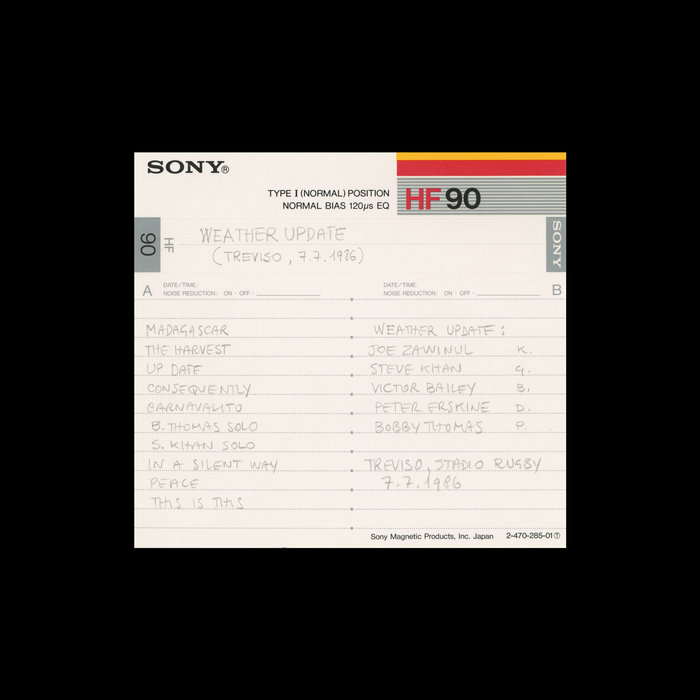 Weather Update, Treviso, 7.7.1986 | Archeologia Sonora