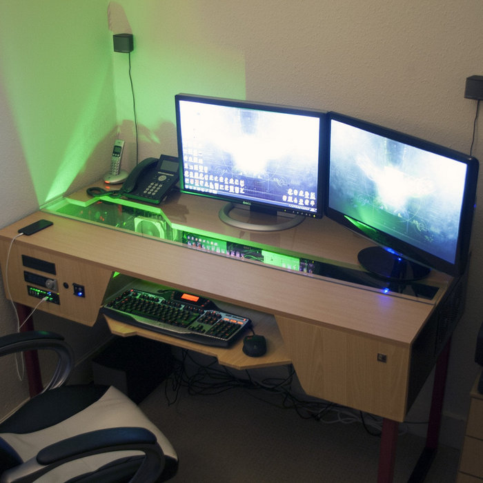 Computers Built Into Desks - In-Depth Step By Step Tutorial | EmChat.net