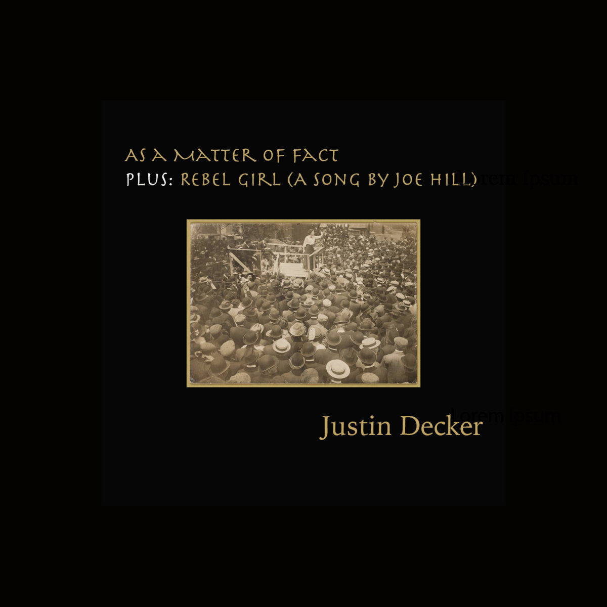 As a Matter of Fact | Justin Decker