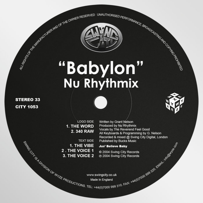 Babylon | Nu Rhythmix | Grant Nelson