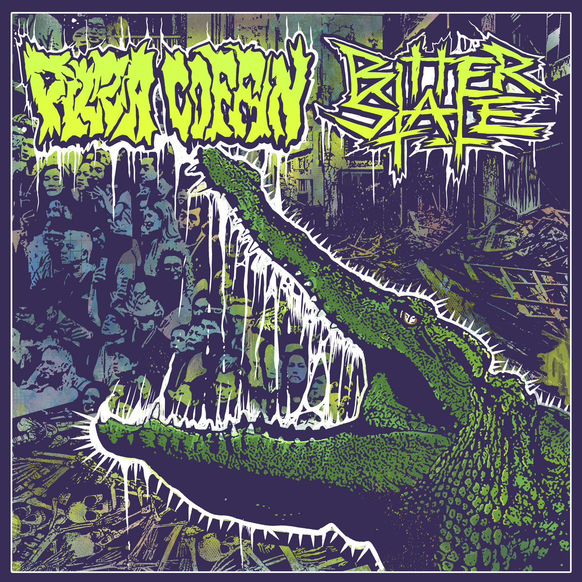 Pizza Coffin / Bitter State LP | Pizza Coffin / Bitter State | Poached ...