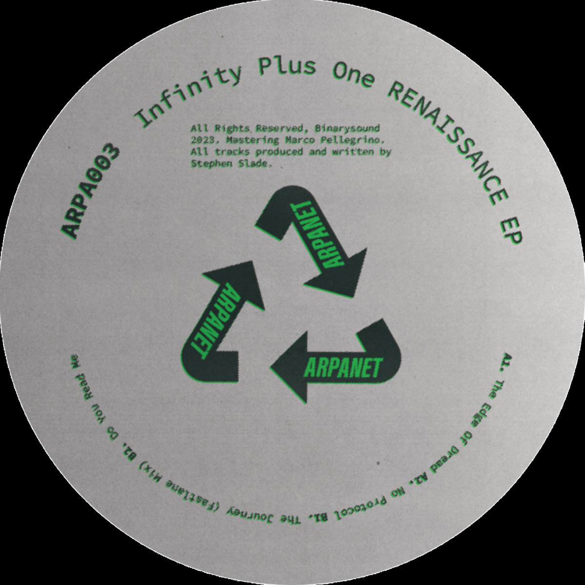 ARPA003. Infinity Plus One - Renaissance EP | Infinity Plus One | BinarySound