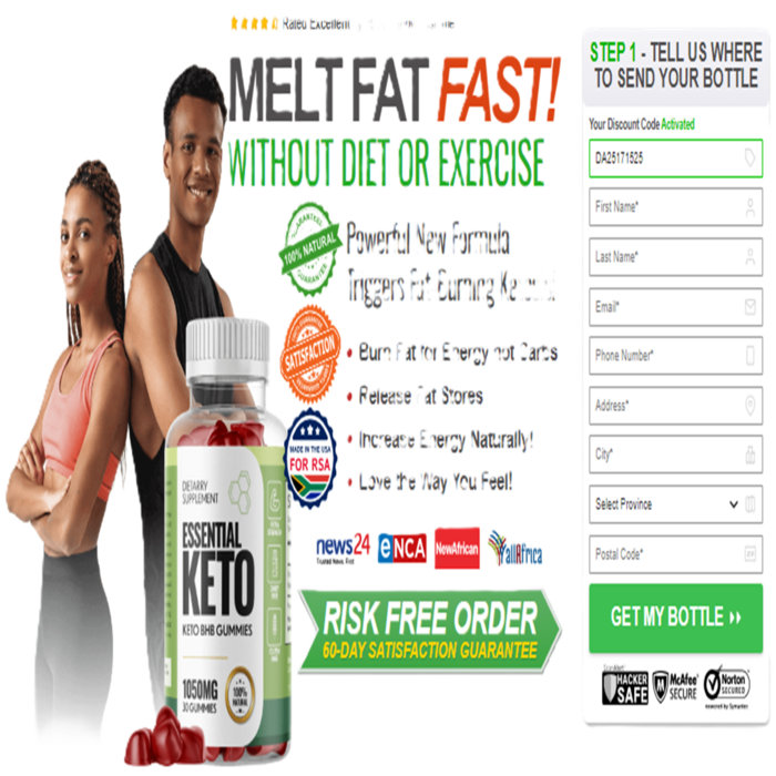 Essential Keto Gummies [South Africa] Reviews - Powerful New Formula ...