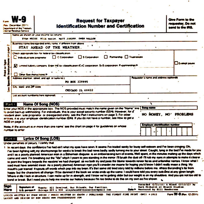 No Money, Mo Problems | Stay Ahead Of The Weather