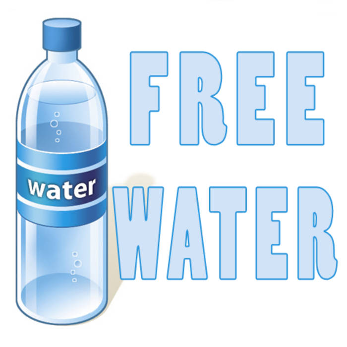 Bottled Water Sign