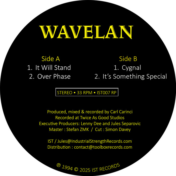 Wavelan | Wavelan | Industrial Strength Records