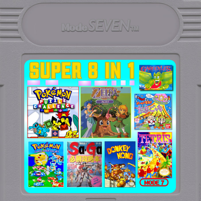 Game Boy Super 8 in 1 | Mode 7 | Game Music 4 All