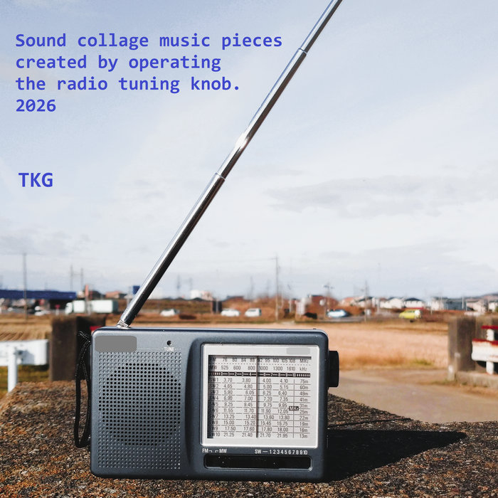 Sound collage music pieces created by operating the radio tuning knob ...