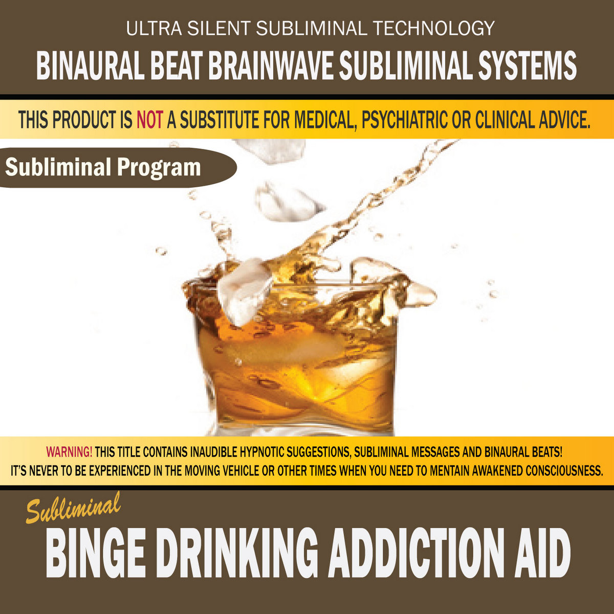 Binge Drinking Addiction Aid (Subliminal Messages & Binaural Beats ...