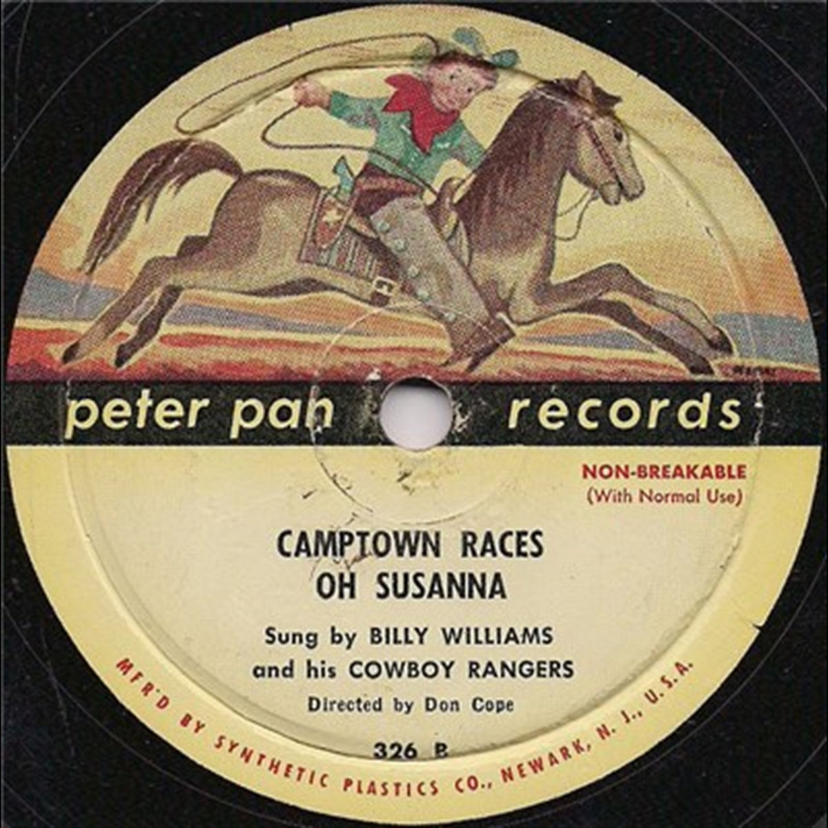 The Big Rock Candy Mountain | Billy Williams And His Cowboy Rangers