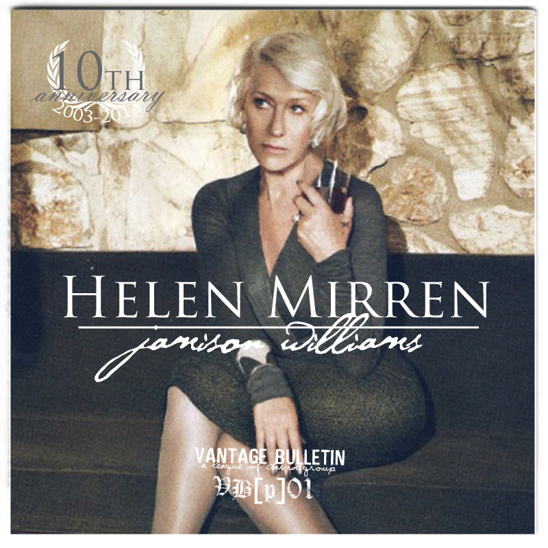HELEN MIRREN [prologue] | Jamison Williams