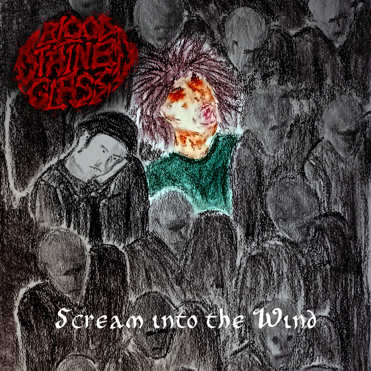 Scream into the Wind (single) | Blood Stained Glass