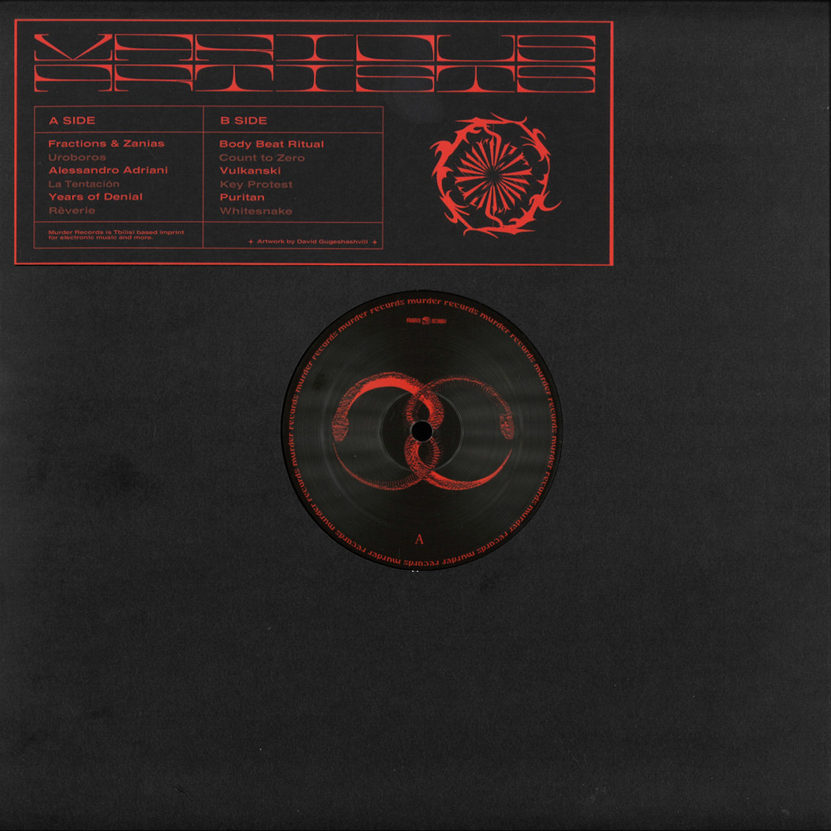 Murder 02 | Various Artists | Fractions & Zanias, Alessandro Adriani ...