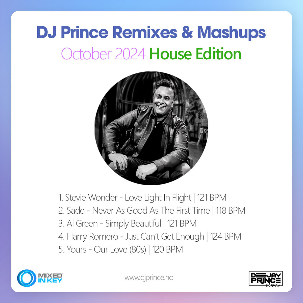 Stevie Wonder - Love Light In Flight (DJ Prince Remix) | DJ Prince (Norway)