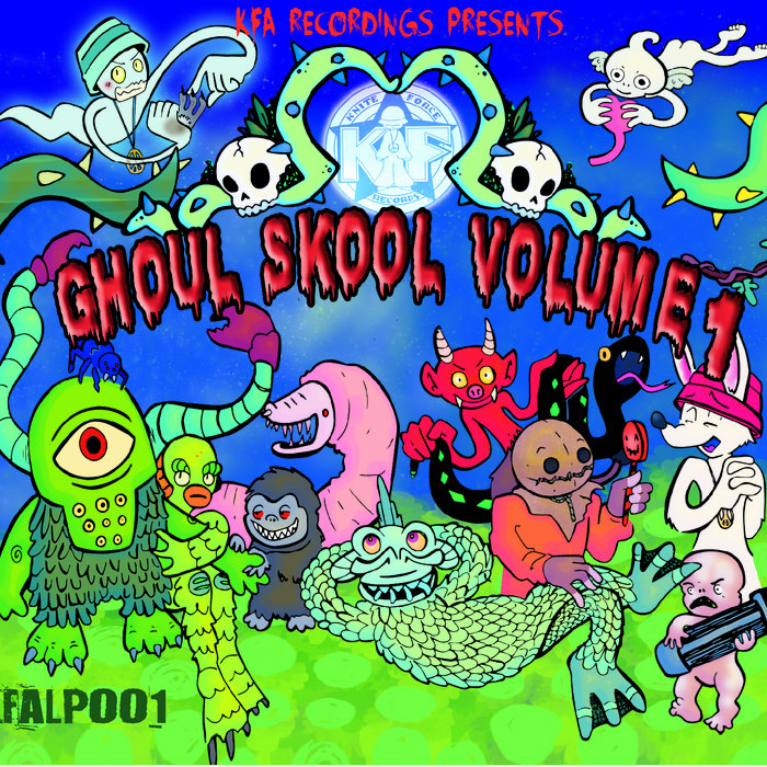 KFALP01 - The Ghoul Skool LP Vol. 1 | Various Artists | Kniteforce