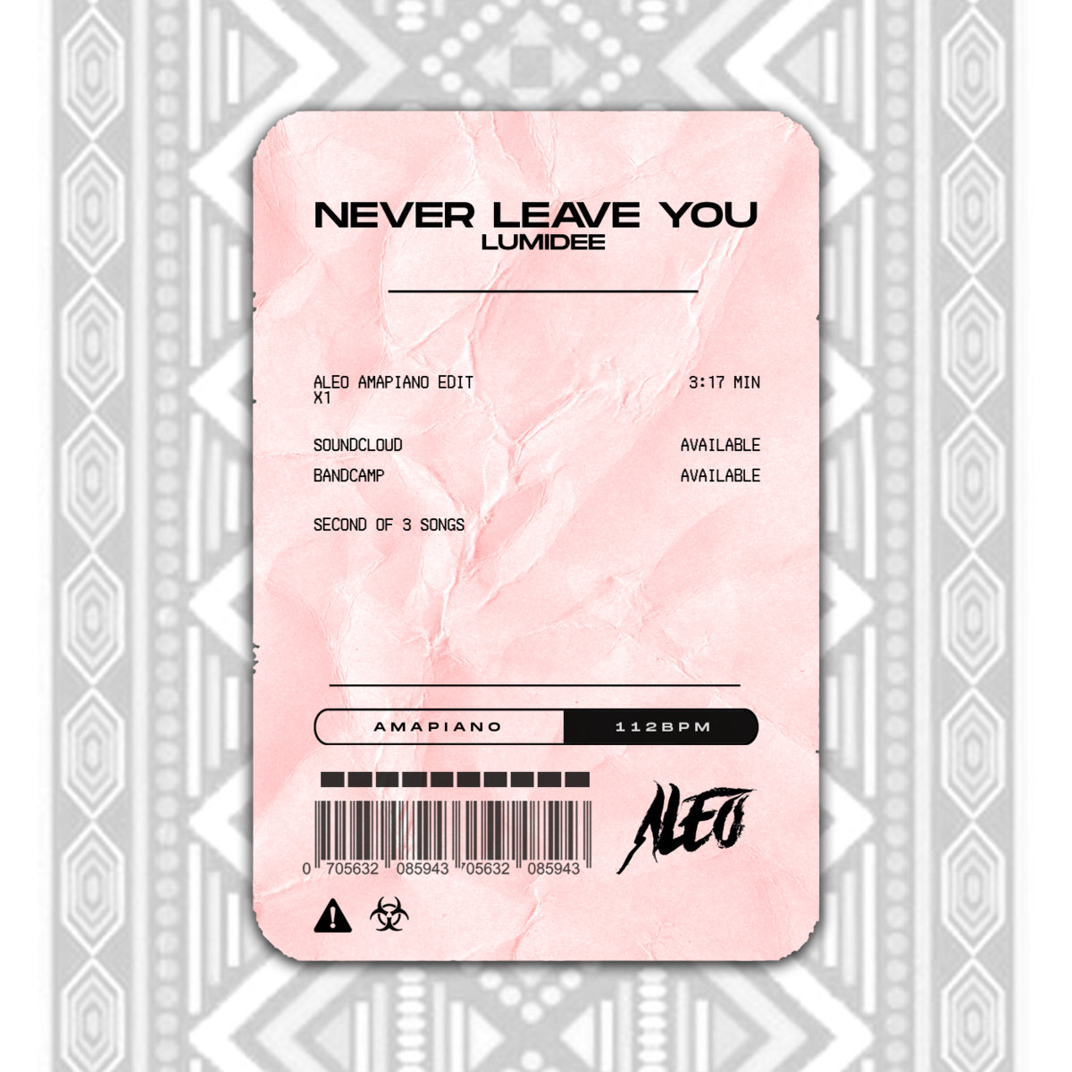 Lumidee - Never Leave You (Aleo Amapiano Edit) | Aleo