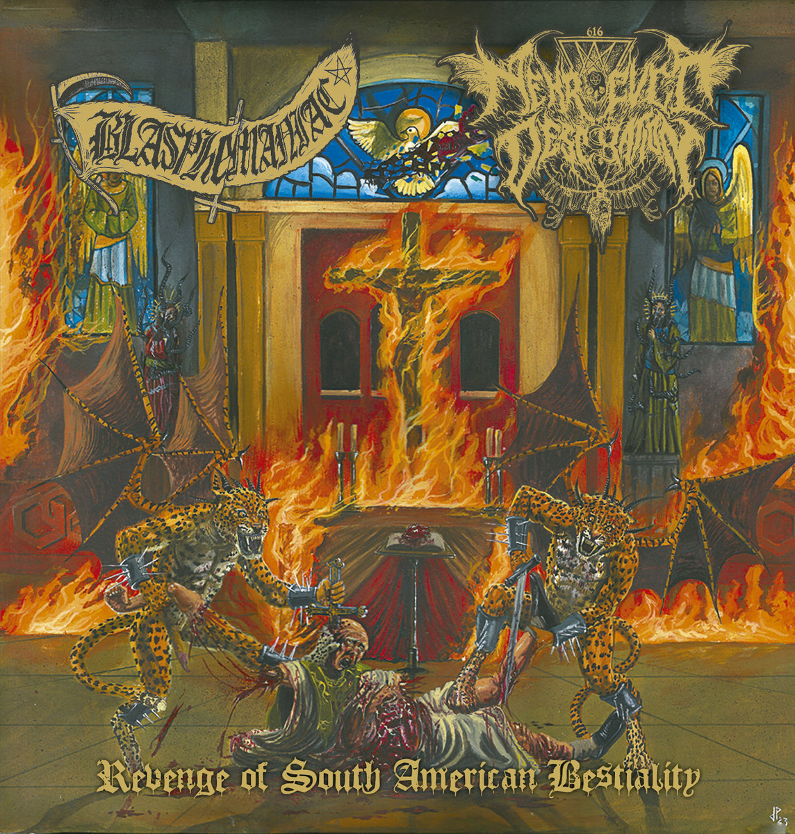 Revenge of South American Betiality - Blasphemaniac/Nekro Cvlt ...