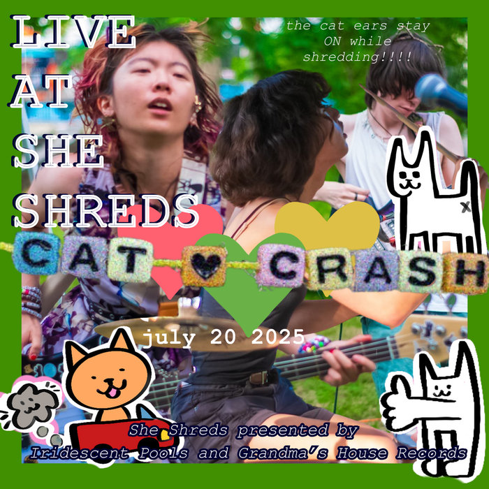 Cat Crash! Live at She Shreds 2025 | Cat Crash