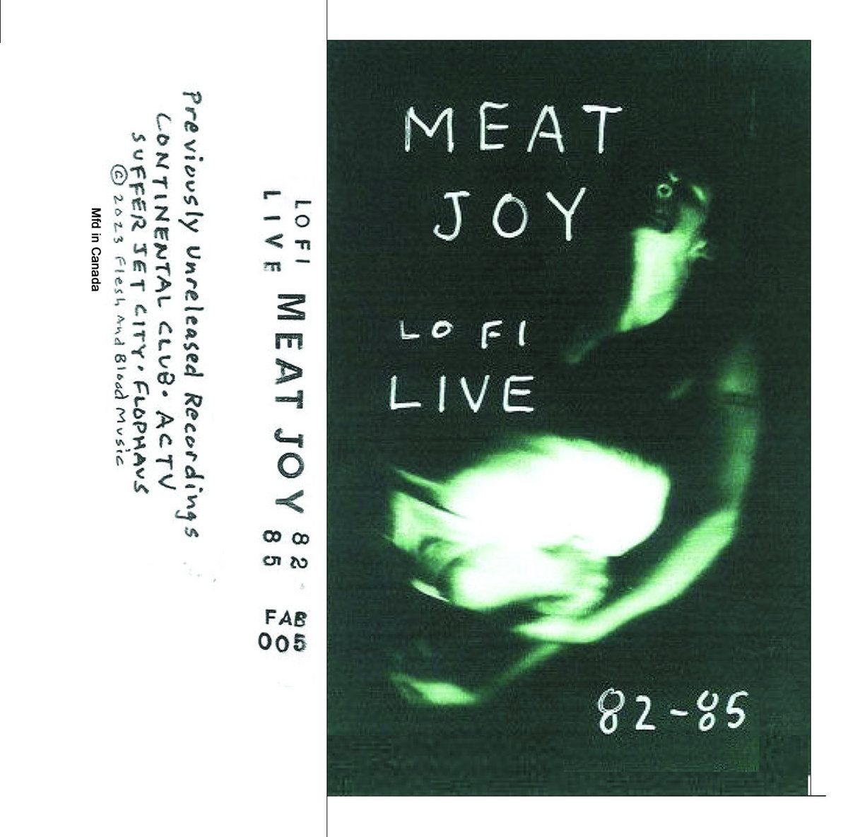 MEAT JOY LO FI LIVE 82-85 | Meat Joy