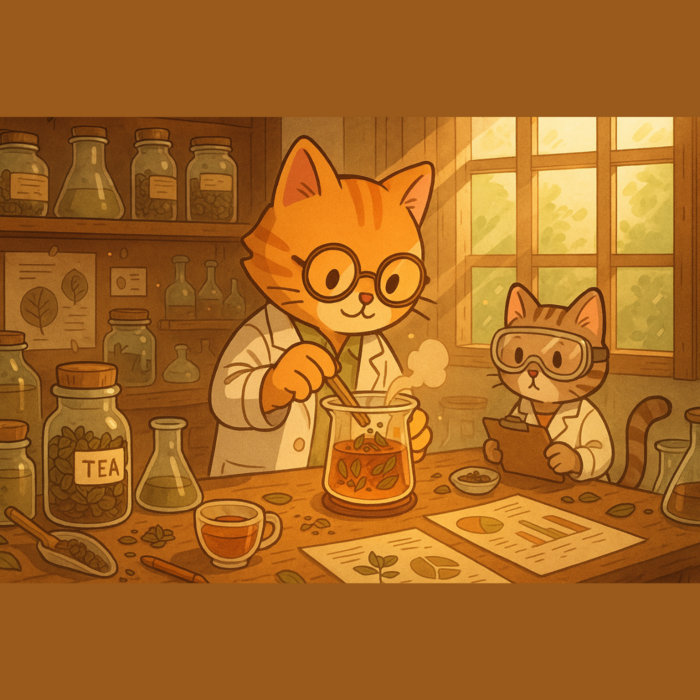 The Scent of Tea Experiments | Warmoji's Cafe
