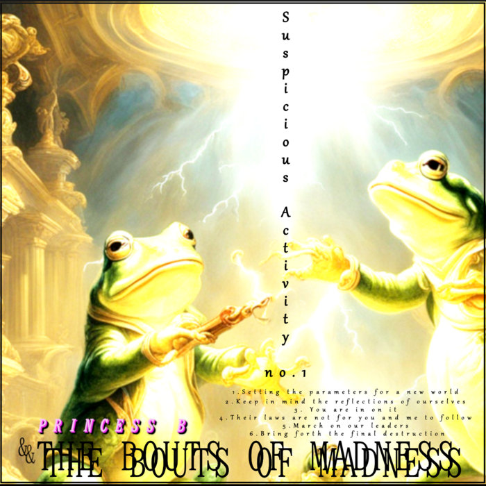 Suspicious Activity No.1 | Princess B & The Bouts of Madness | Spectral ... Suspicious Activity No.1 | Princess B & The Bouts of Madness | Spectral ...